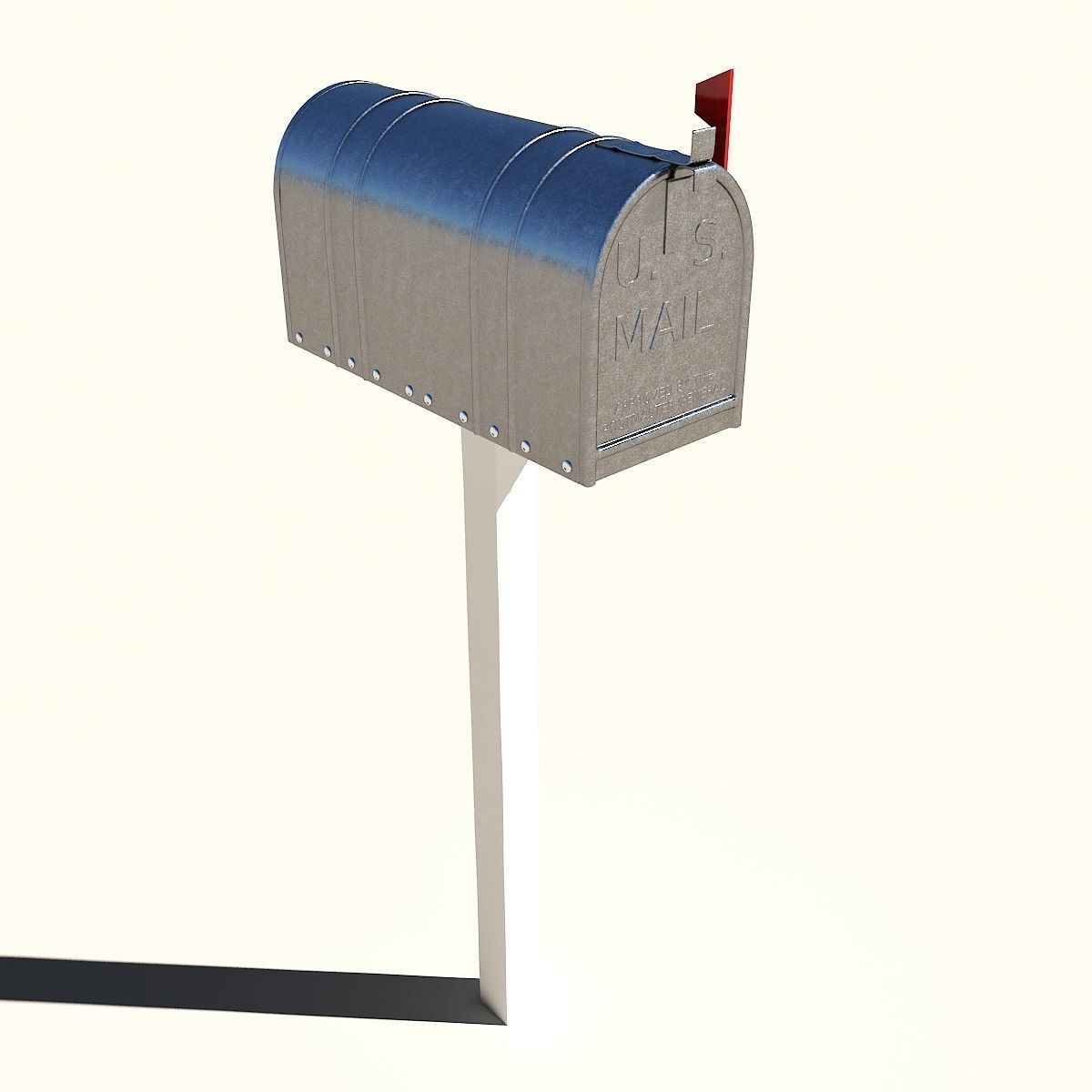 Mail box 3D model | CGTrader