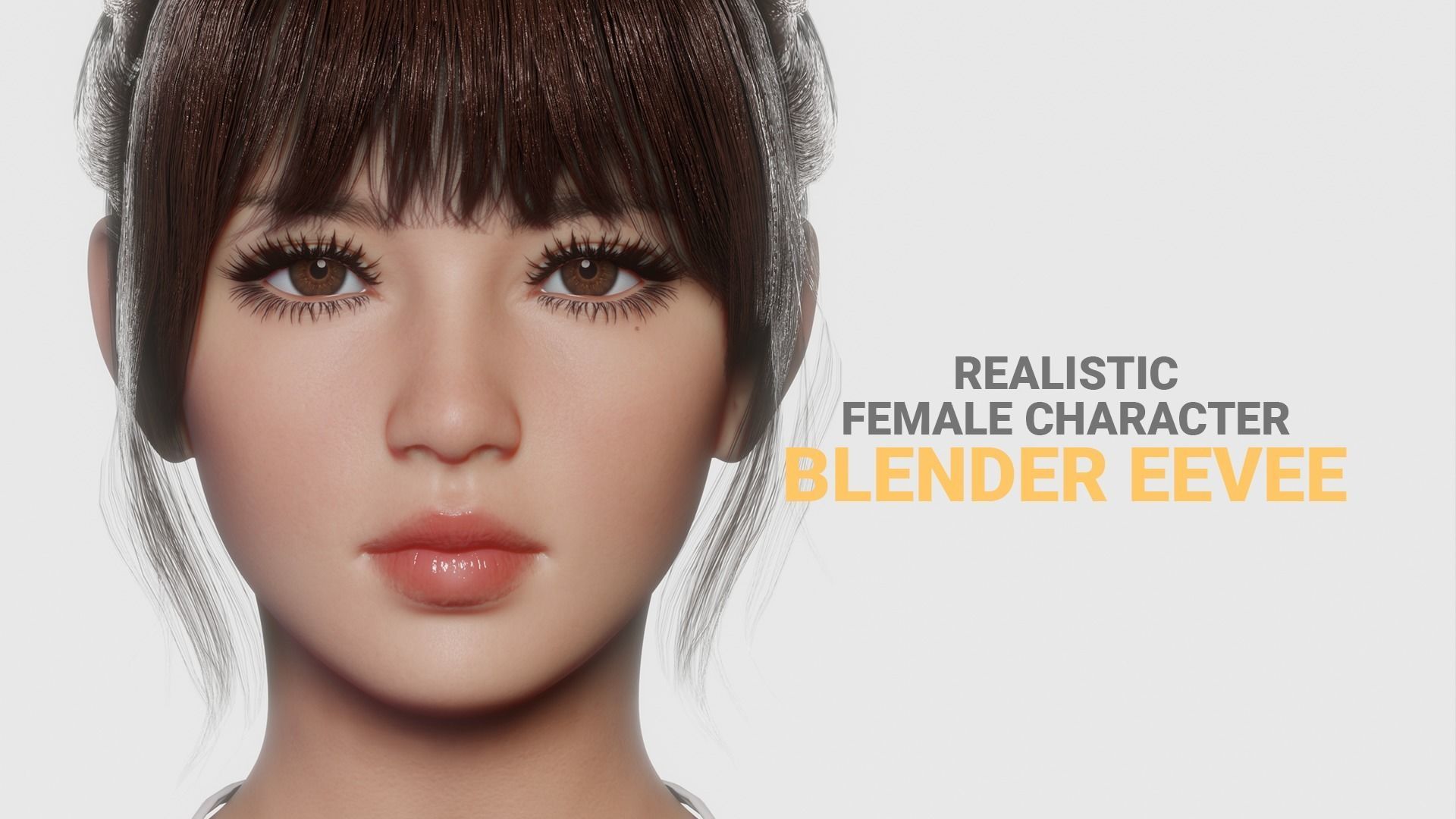 3D model JOY - Realistic Female Character VR / AR / low-poly | CGTrader