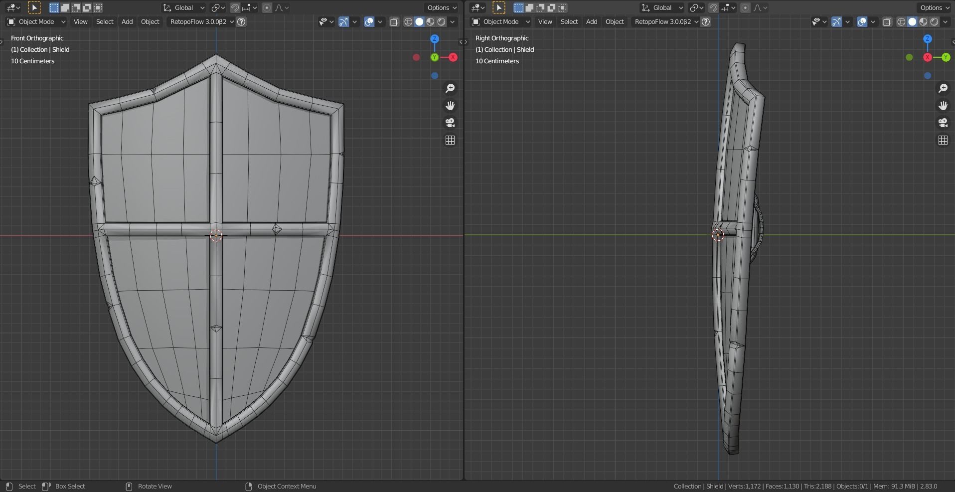 3D model Stylized Shield and Sword VR / AR / low-poly | CGTrader