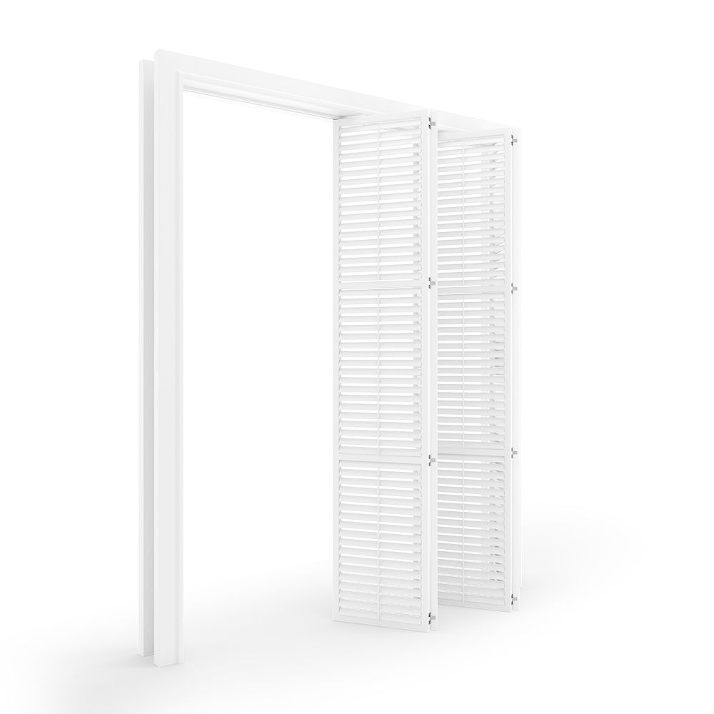 Interior folding shutter door 3D model | CGTrader