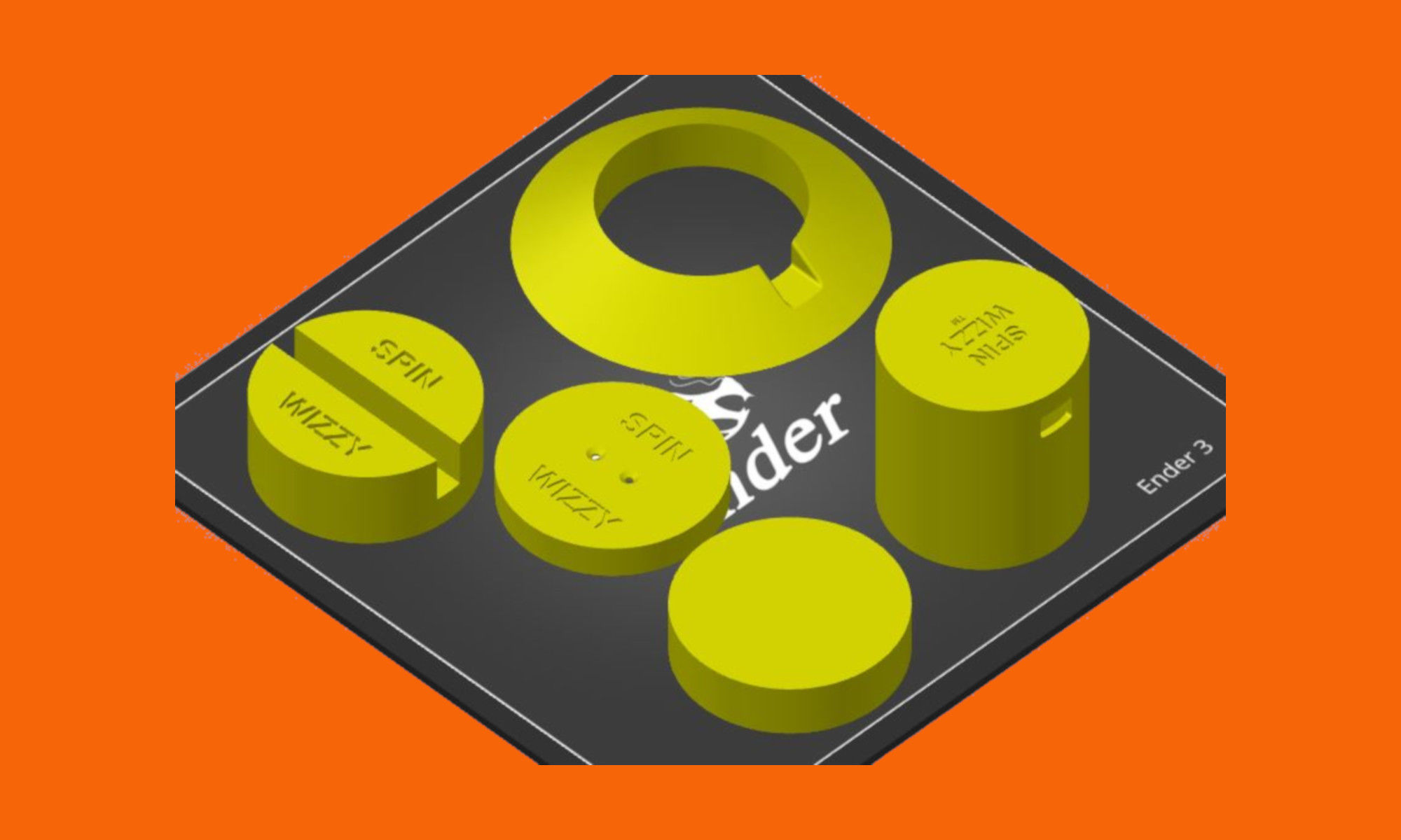 Spin Wizzy free 3D model 3D printable | CGTrader