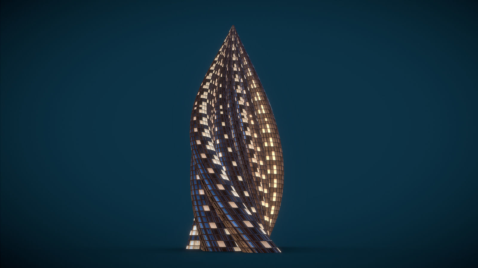 Tube Building Skyscraper 3D model | CGTrader