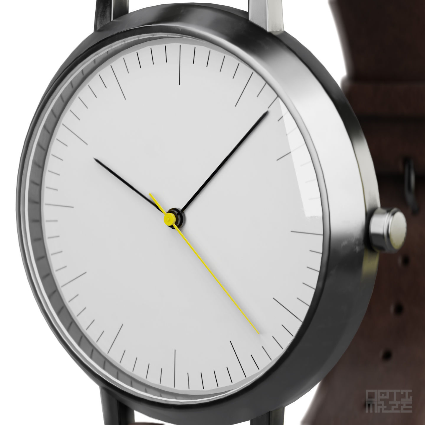 3D model Dial Watch VR / AR / low-poly | CGTrader