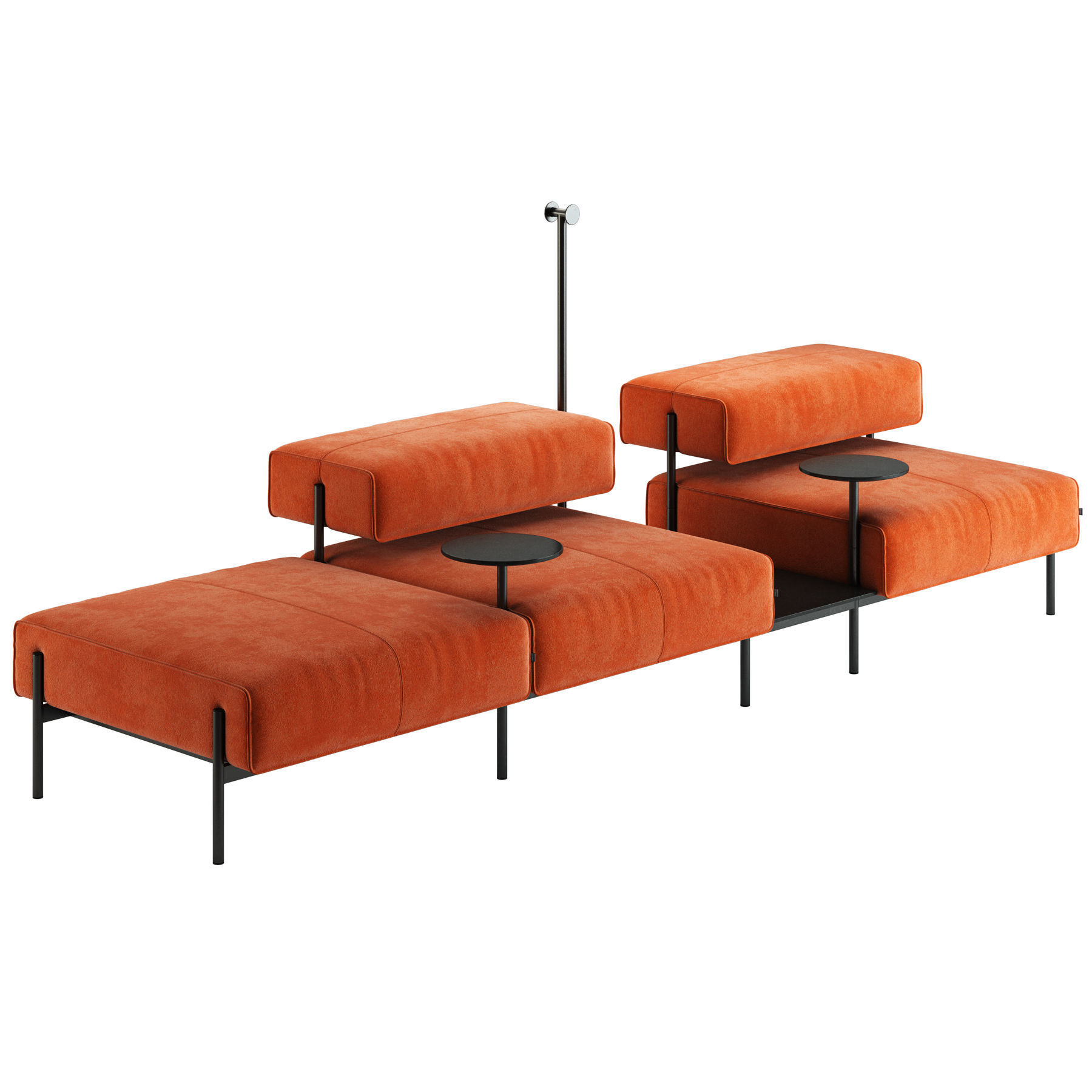 OFFECCT Lucy Sofa System 3D model | CGTrader