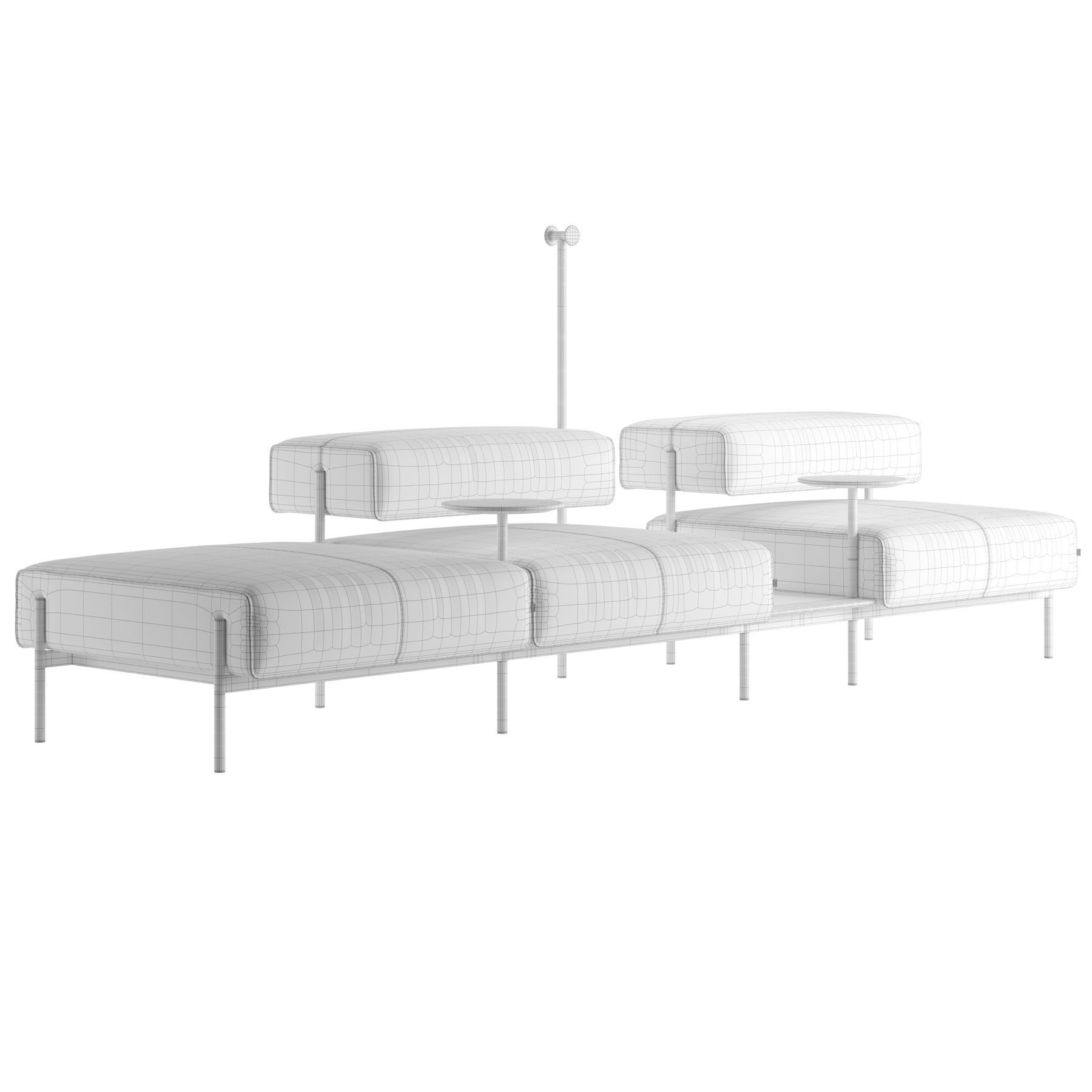 OFFECCT Lucy Sofa System 3D model | CGTrader
