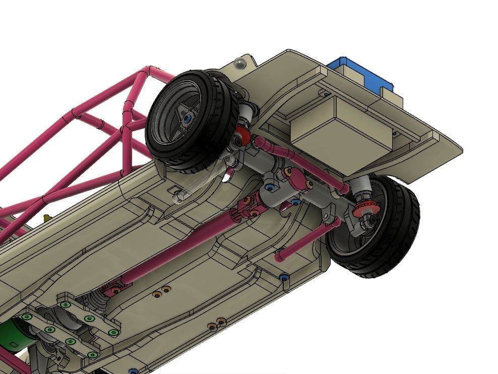 1-10 RC AE86 Chassis 3D model 3D printable | CGTrader