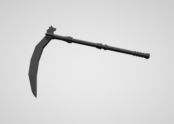 3D model reaper weapon VR / AR / low-poly | CGTrader