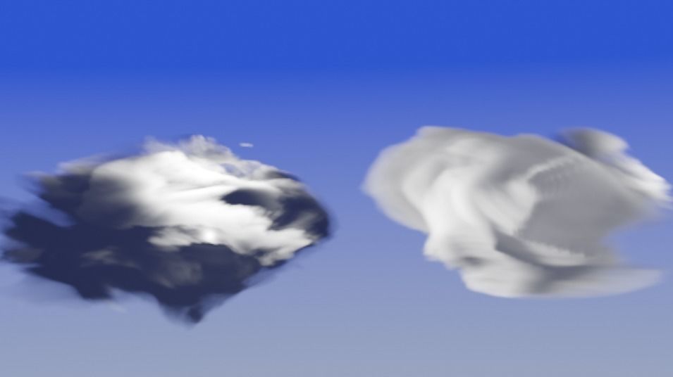 Cumulus clouds pack free 3D model rigged | CGTrader