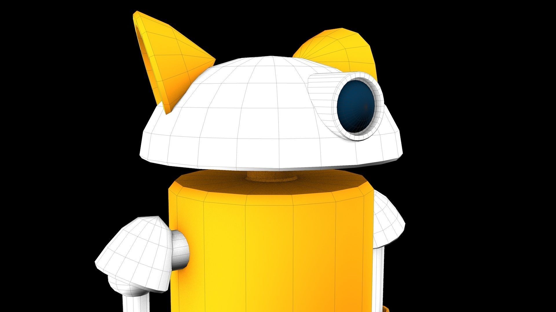 3D model Cartoon Character Robot VR / AR / low-poly rigged | CGTrader
