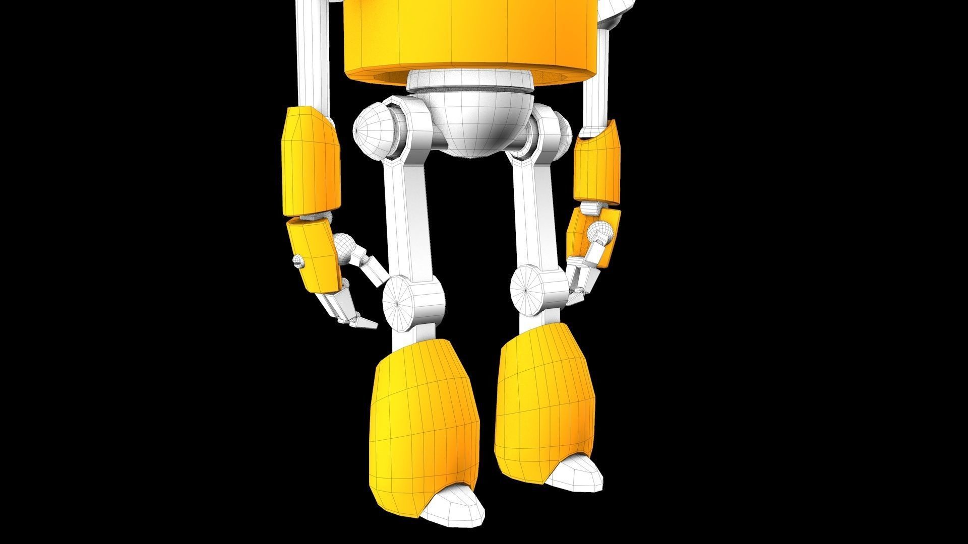 3D model Cartoon Character Robot VR / AR / low-poly rigged | CGTrader
