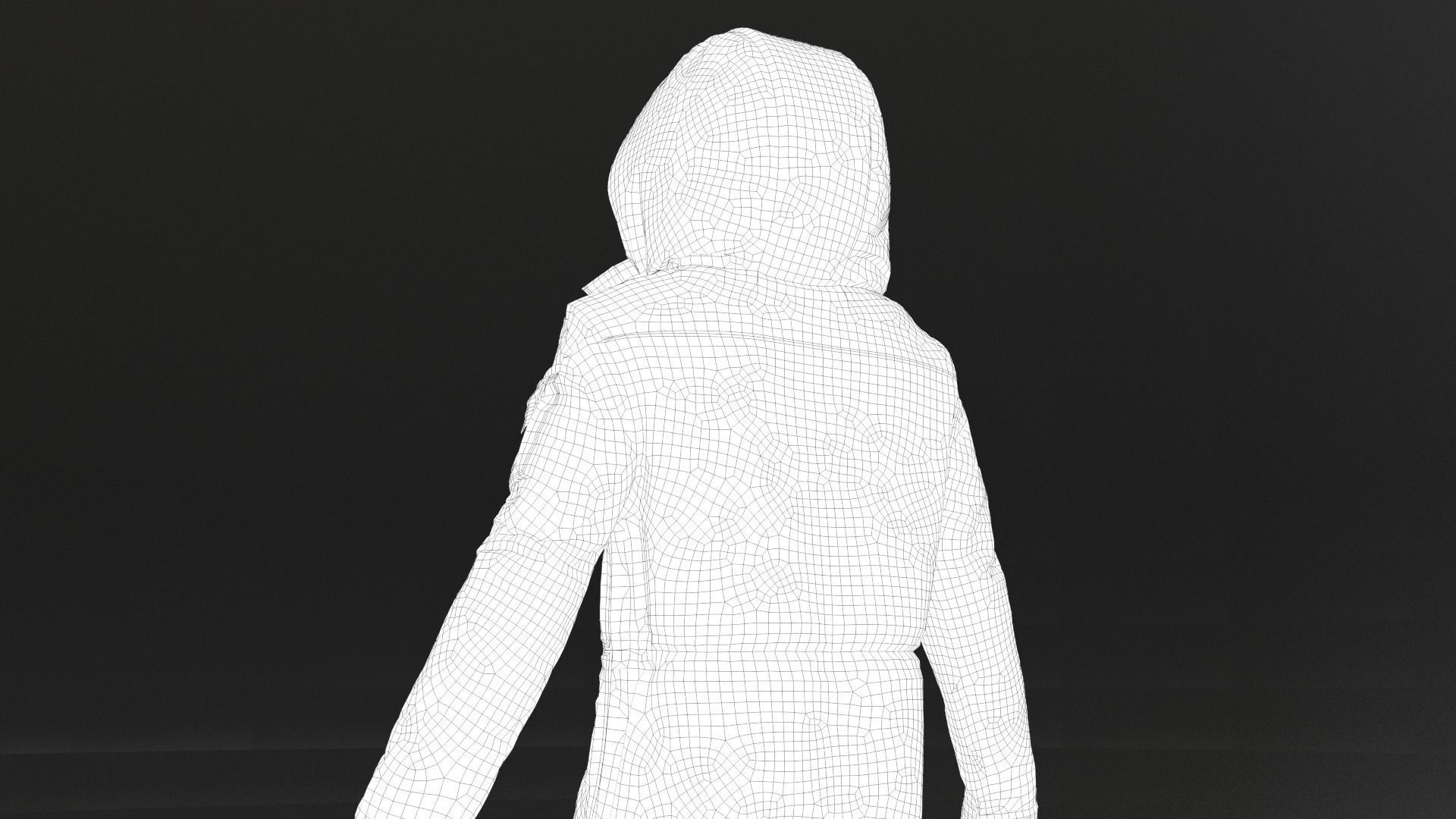 3D model Dark Yellow Jacket PBR VR / AR / low-poly | CGTrader