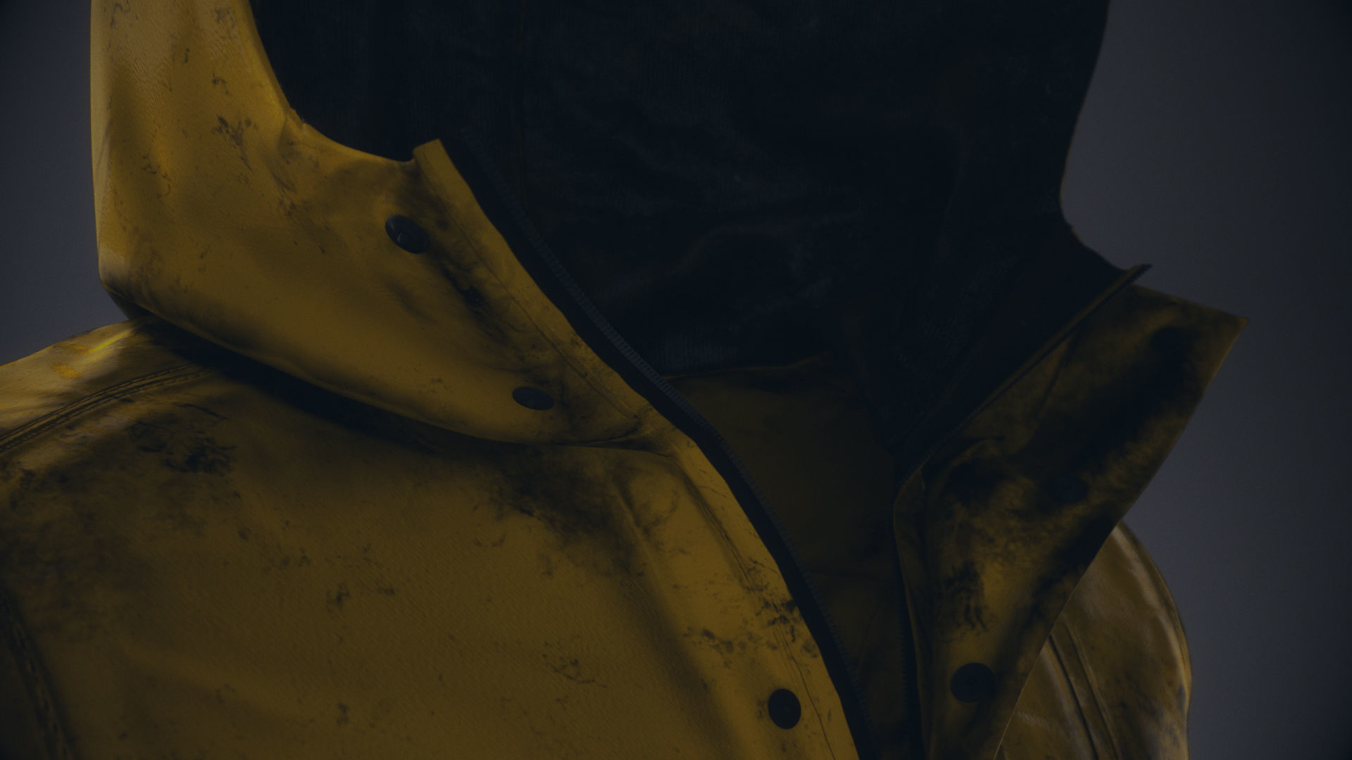 3D model Dark Yellow Jacket PBR VR / AR / low-poly | CGTrader