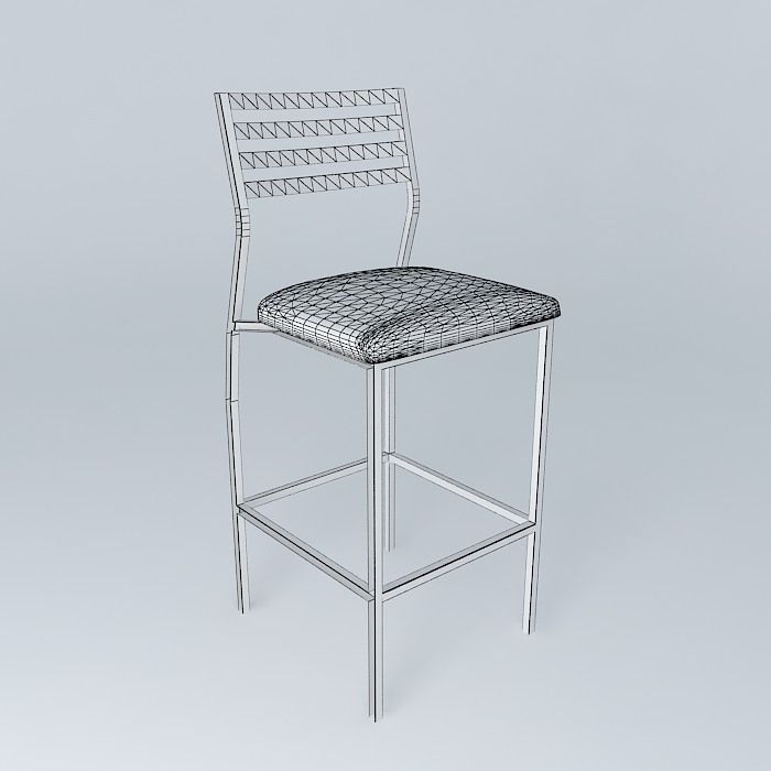 Bar Stool free 3D model | CGTrader