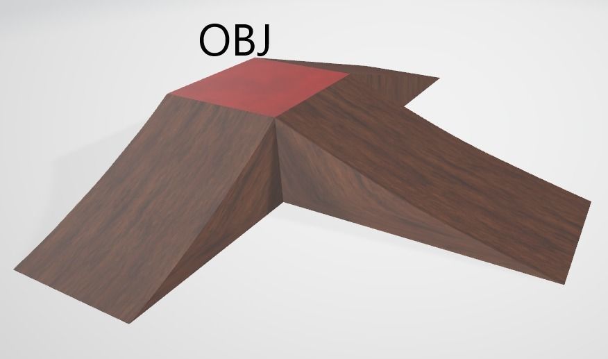 3D model Triple Ramp 3D Model VR / AR / low-poly | CGTrader