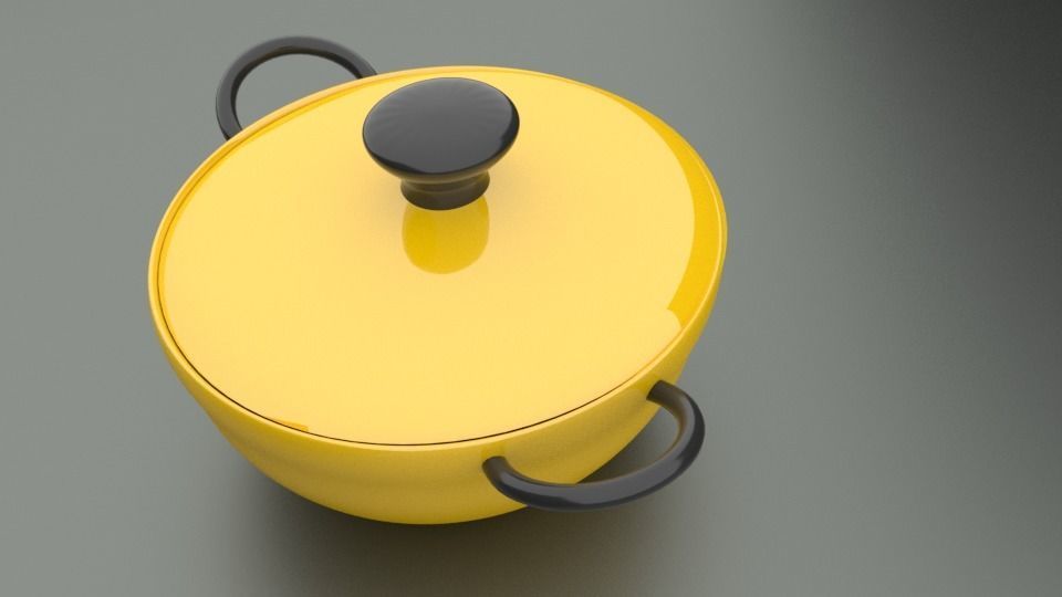 Cooking Pot free 3D model | CGTrader