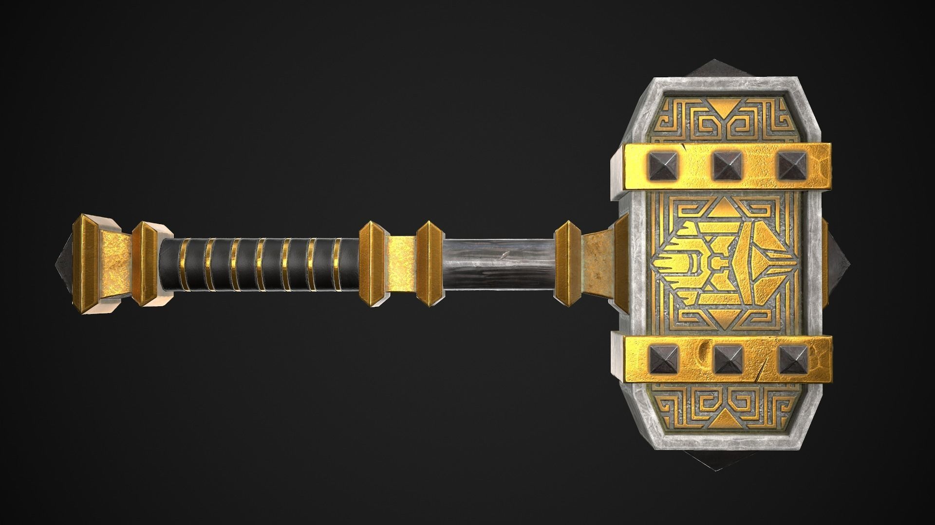 Complete Fantasy Hammer Collection VR / AR / low-poly | CGTrader