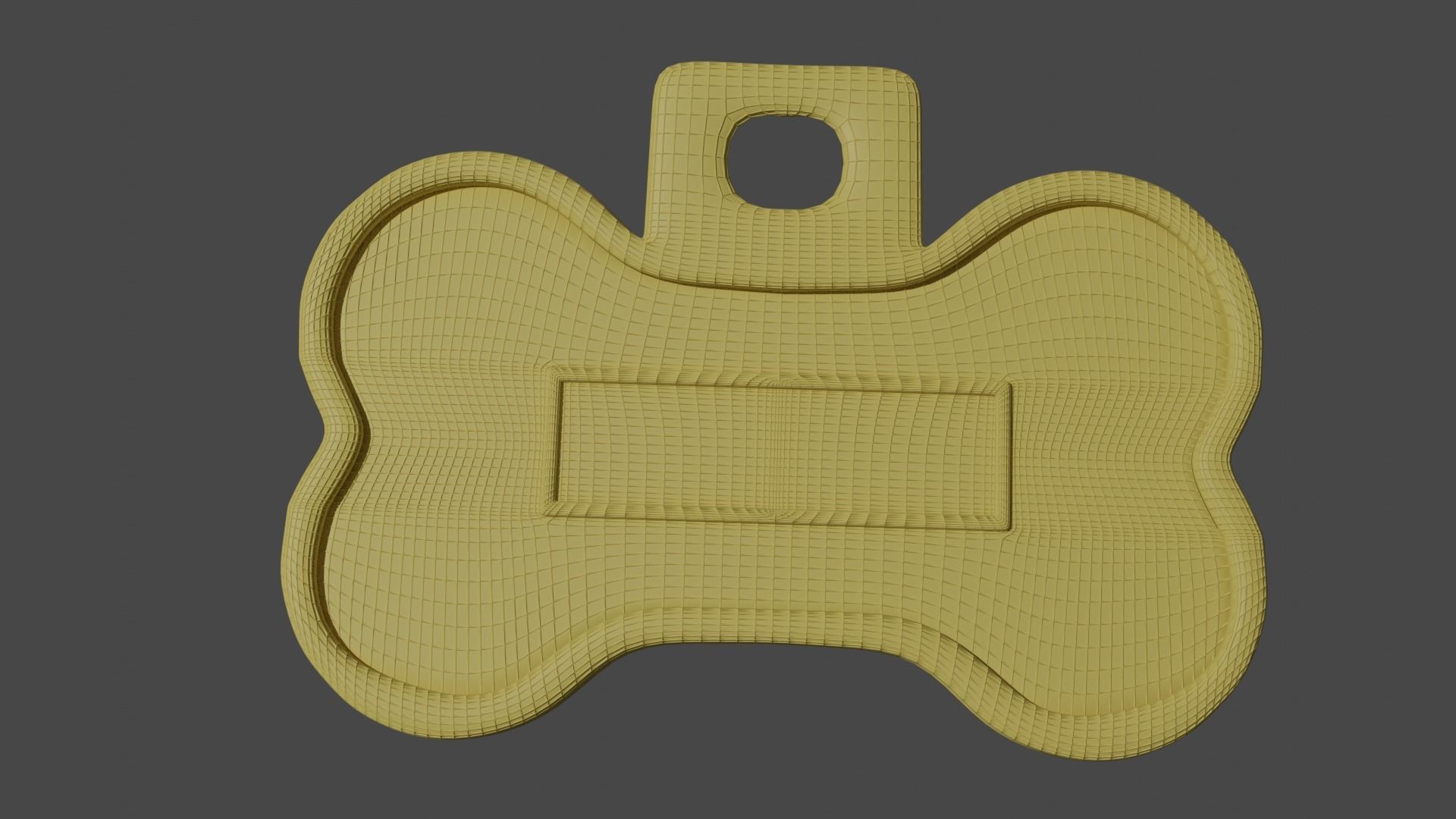 Pet name tag - print ready 3D model 3D printable | CGTrader
