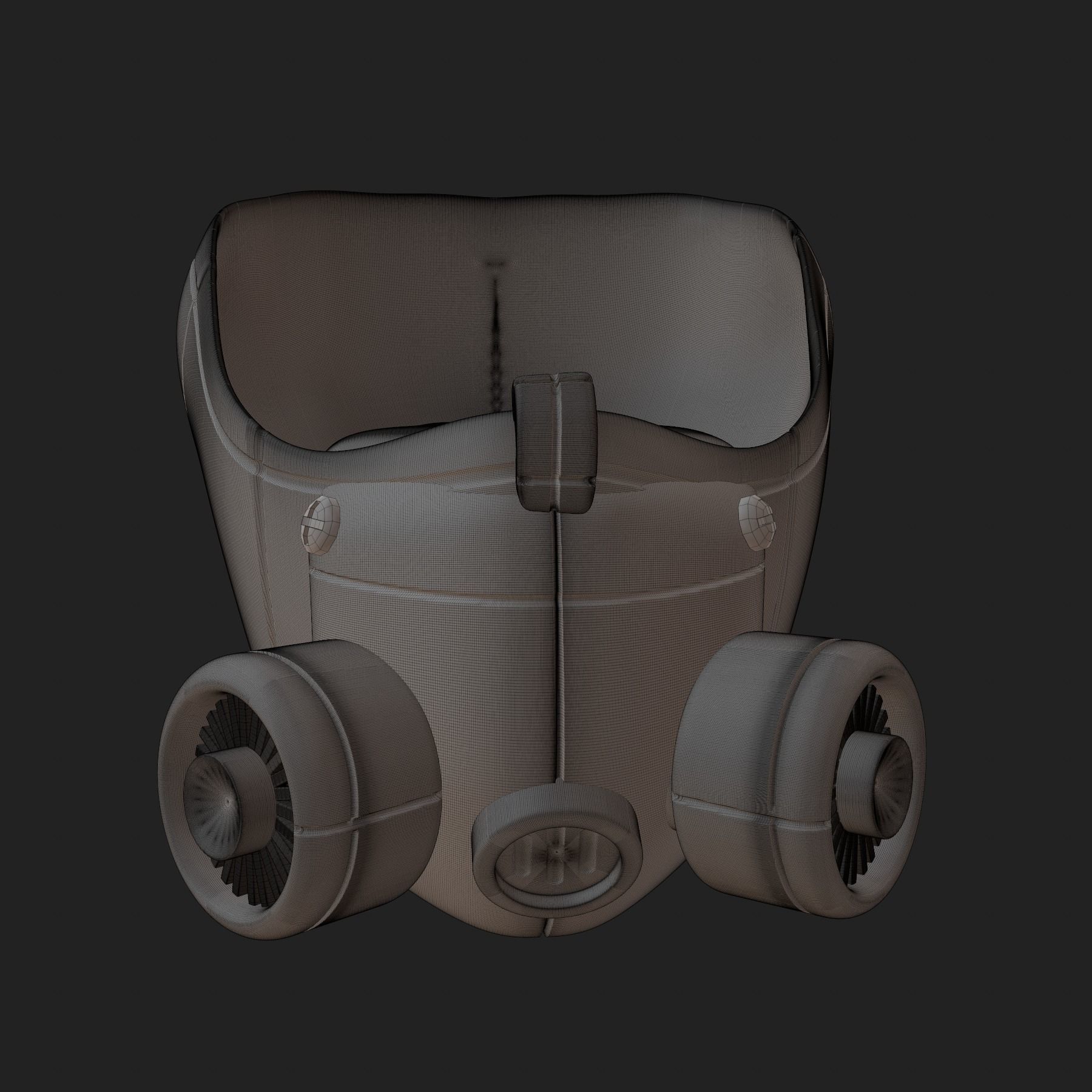 gas mask helmet high poly sculpt 3d printable 3D model 3D model | CGTrader
