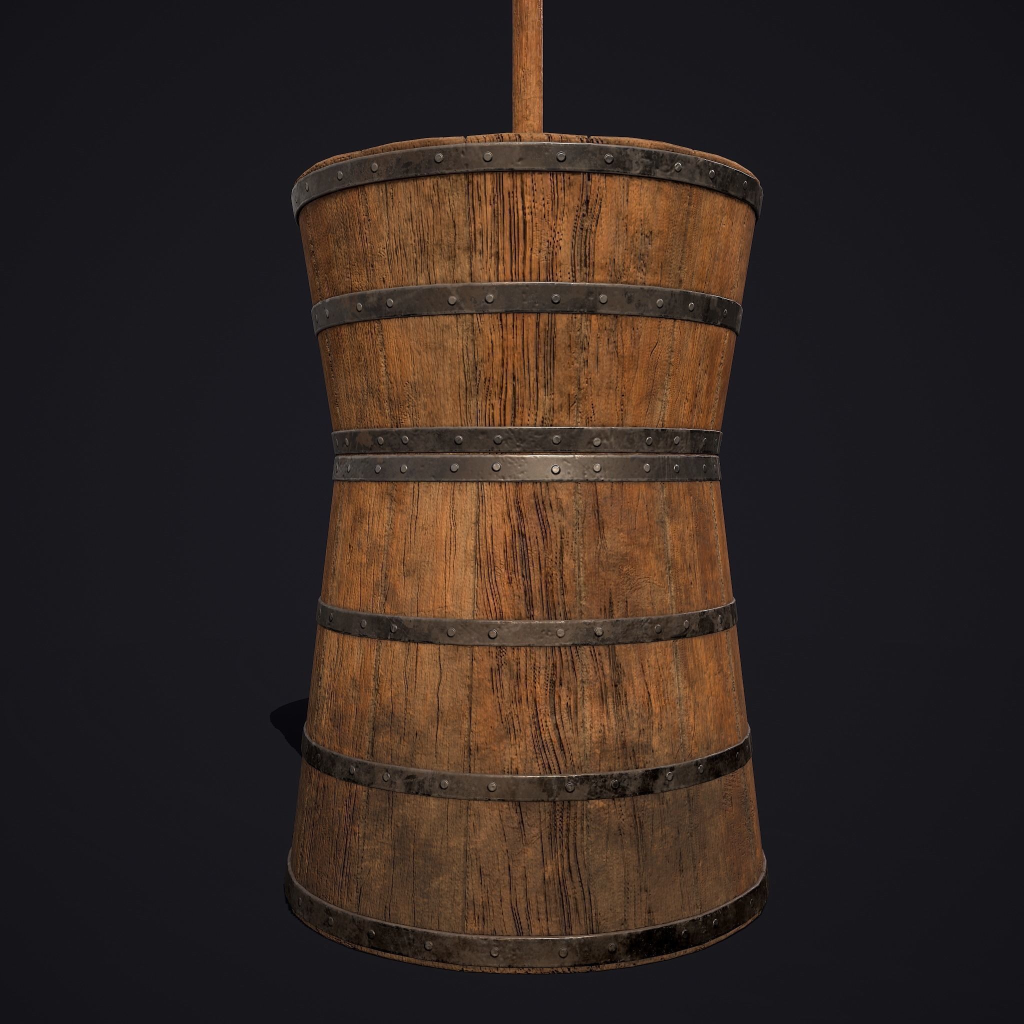 3D model Butter Churn VR / AR / low-poly | CGTrader