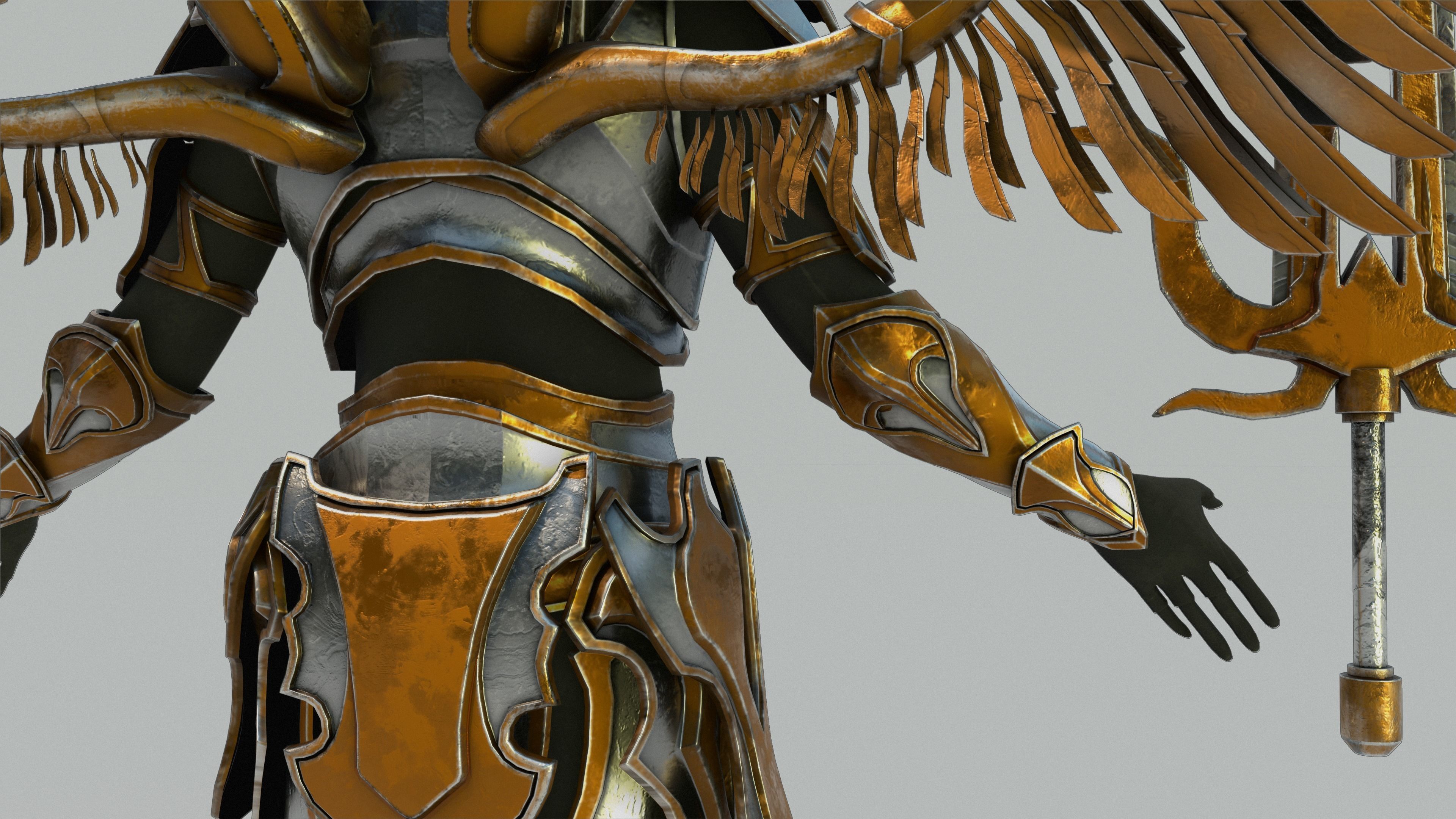 Warrior Seraphim 3D model | CGTrader