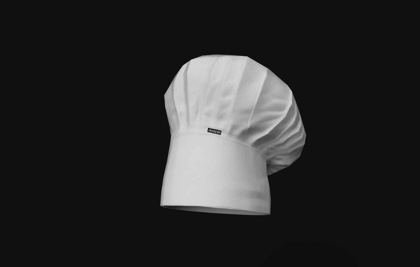3D model chef hat VR / AR / low-poly | CGTrader