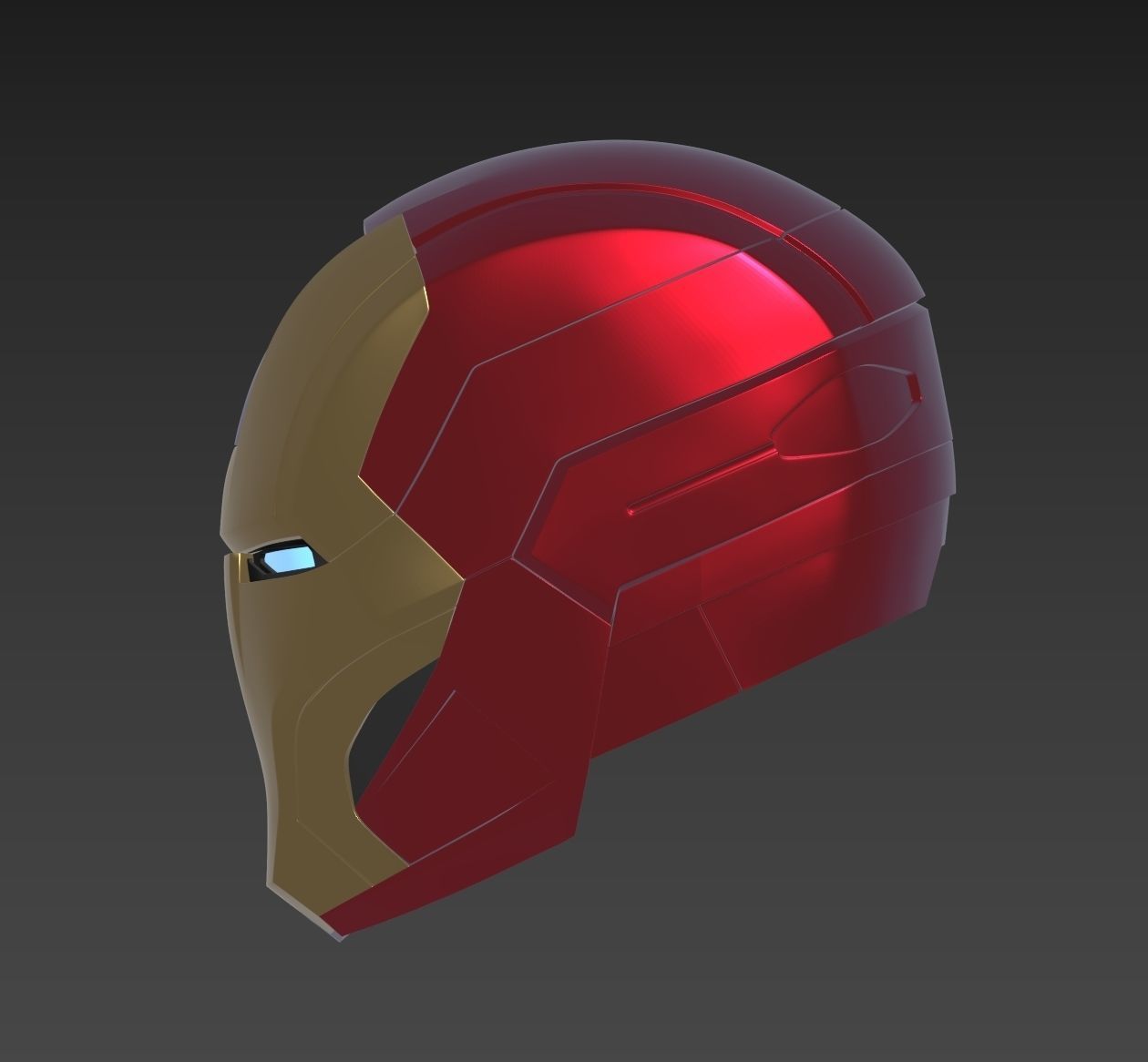 Iron Man Mark 16 MK16 Helmet Avengers 3D model 3D printable | CGTrader
