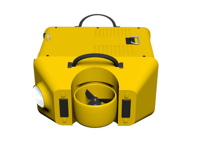 Underwater drone 3D model | CGTrader