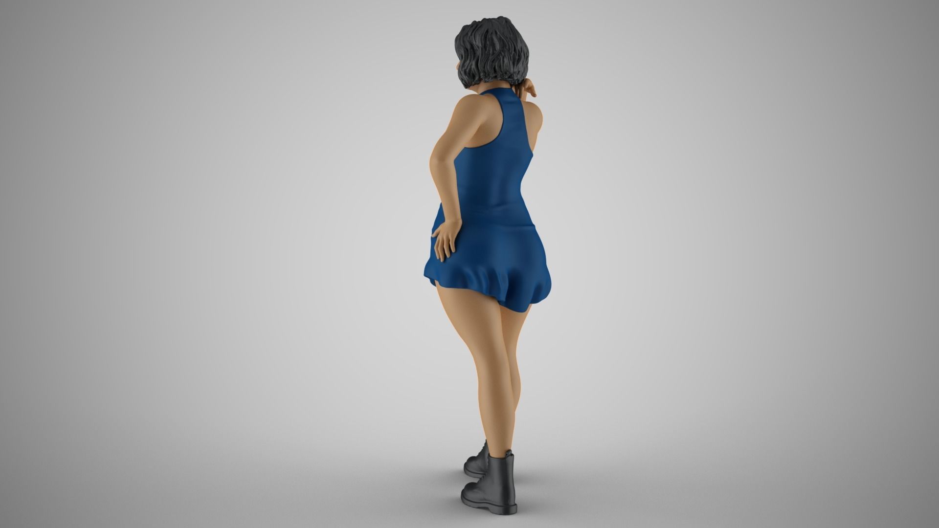 Frumpy Woman 3D model 3D printable | CGTrader