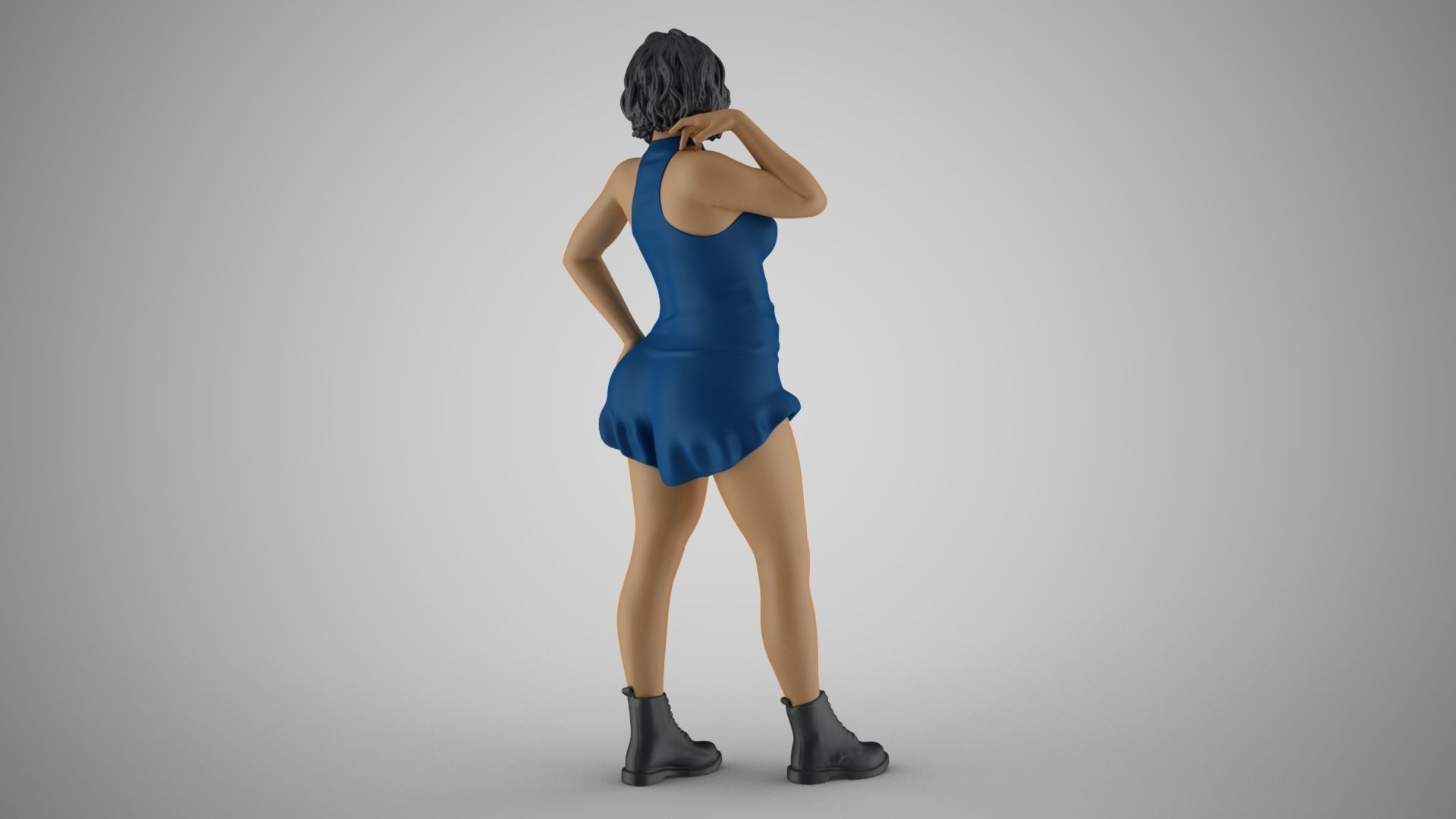 Frumpy Woman 3D model 3D printable | CGTrader