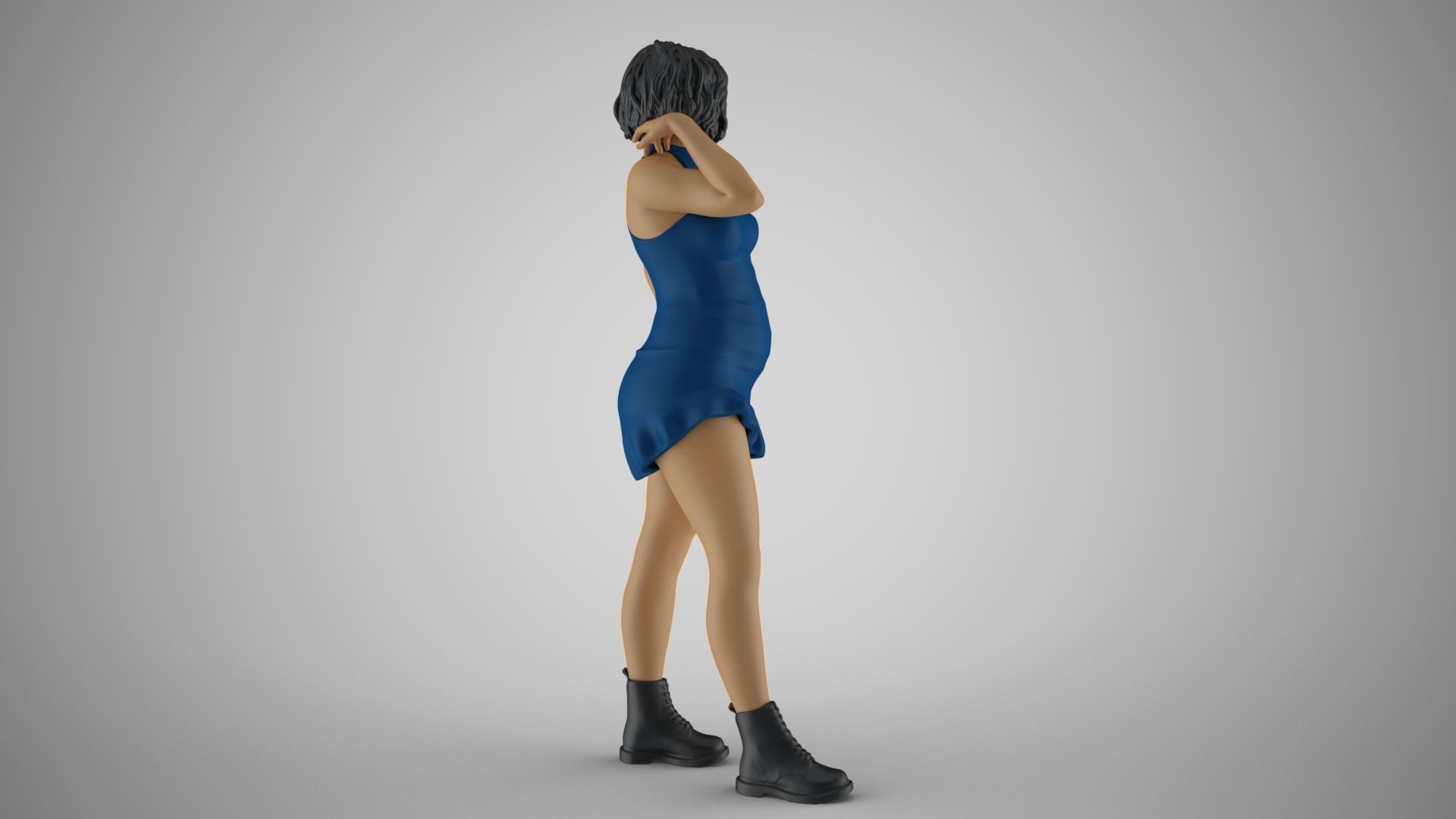 Frumpy Woman 3D model 3D printable | CGTrader