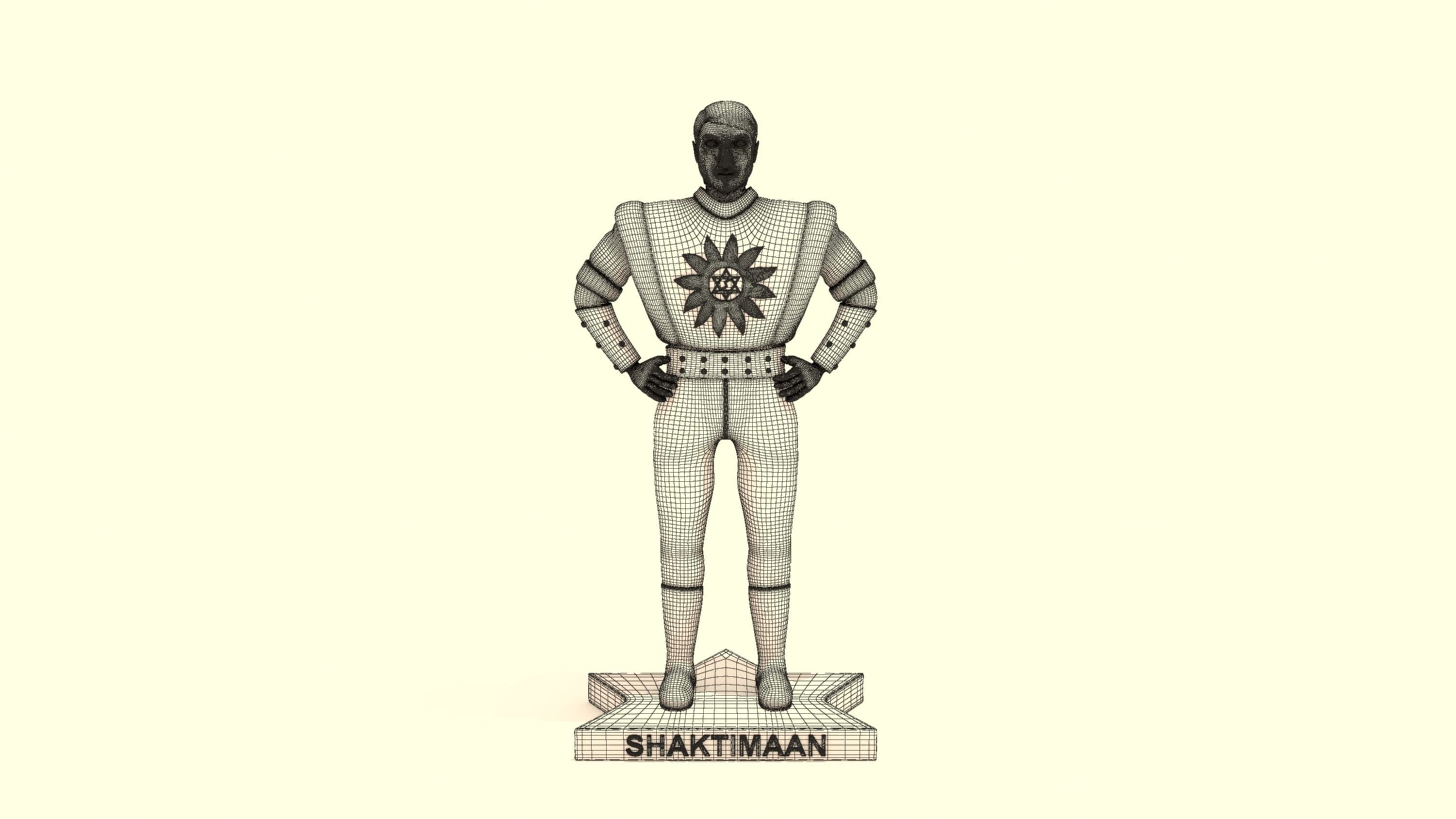 Shaktimaan Stand 3D model 3D printable | CGTrader
