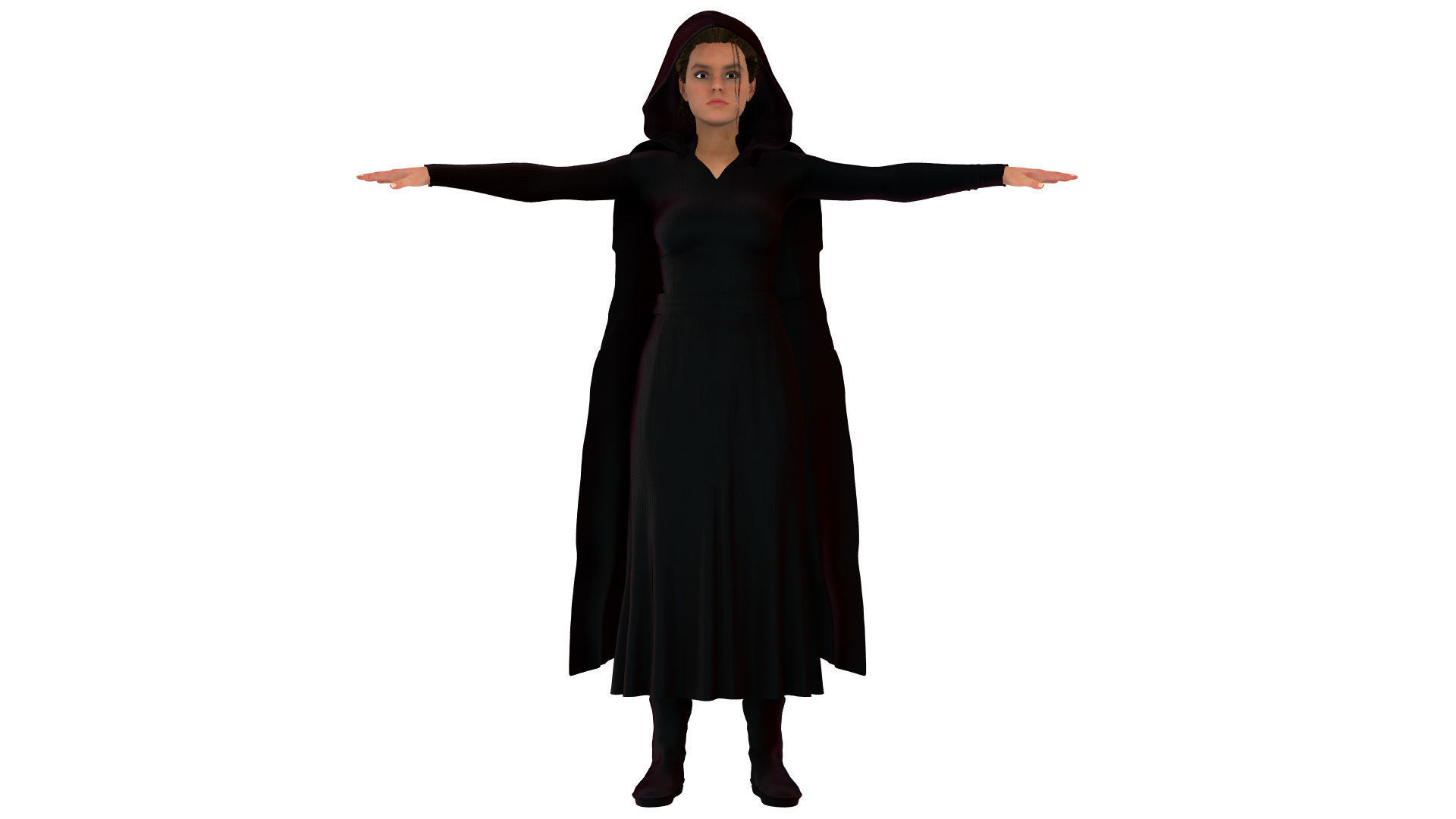Sith Dark Rey Palpatine 3D model animated rigged | CGTrader