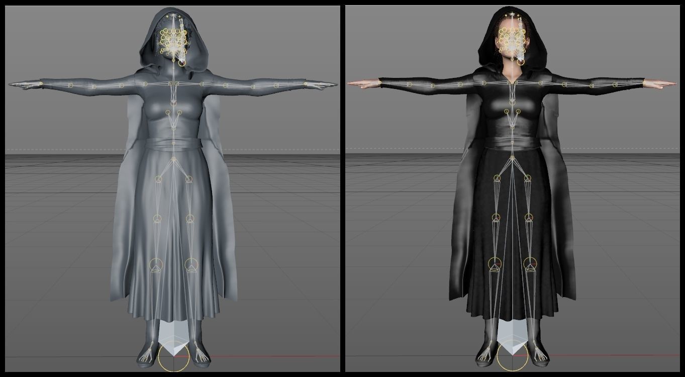 Sith Dark Rey Palpatine 3D model animated rigged | CGTrader