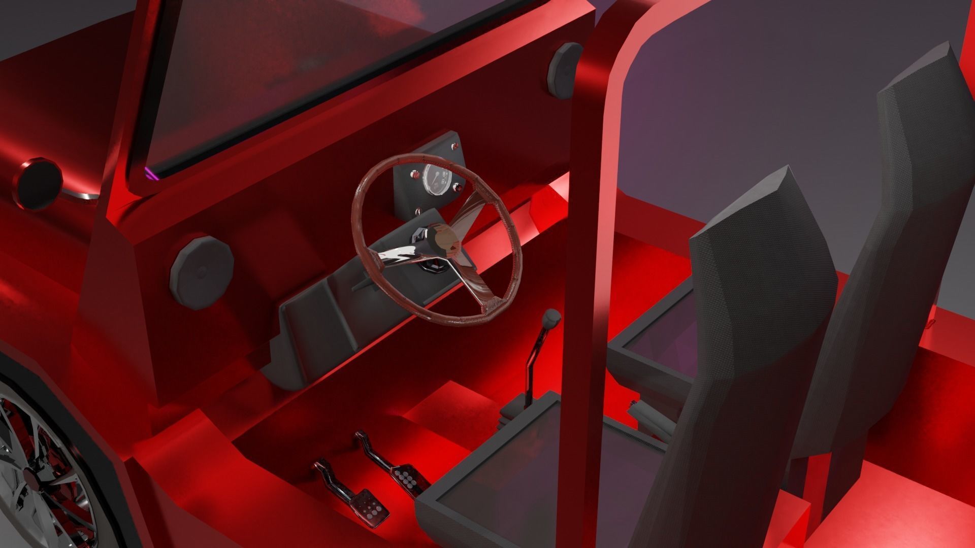 3D model Moke Car VR / AR / low-poly | CGTrader