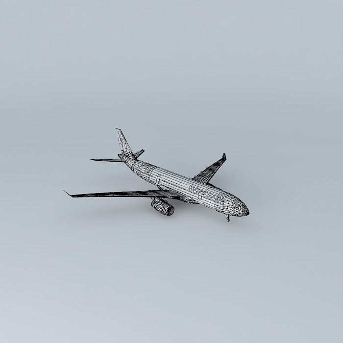 Hawaiian Airlines Airbus A330 243 2013 free 3D model | CGTrader