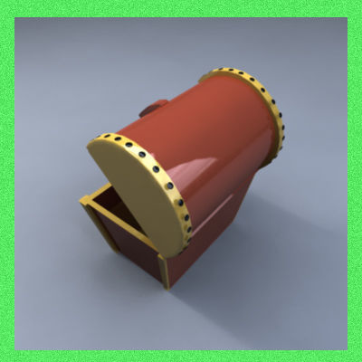 3D model treasury box 3d model VR / AR / low-poly | CGTrader