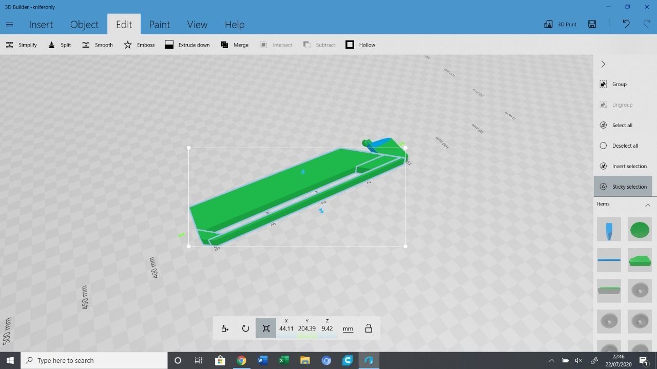 BX Commando Droid vibrosword 3D model 3D printable | CGTrader