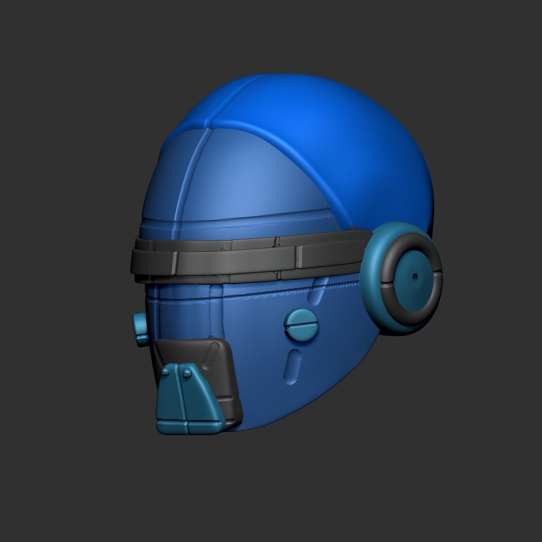 helmet high poly sculpt 3d printable 3D model 3D model | CGTrader