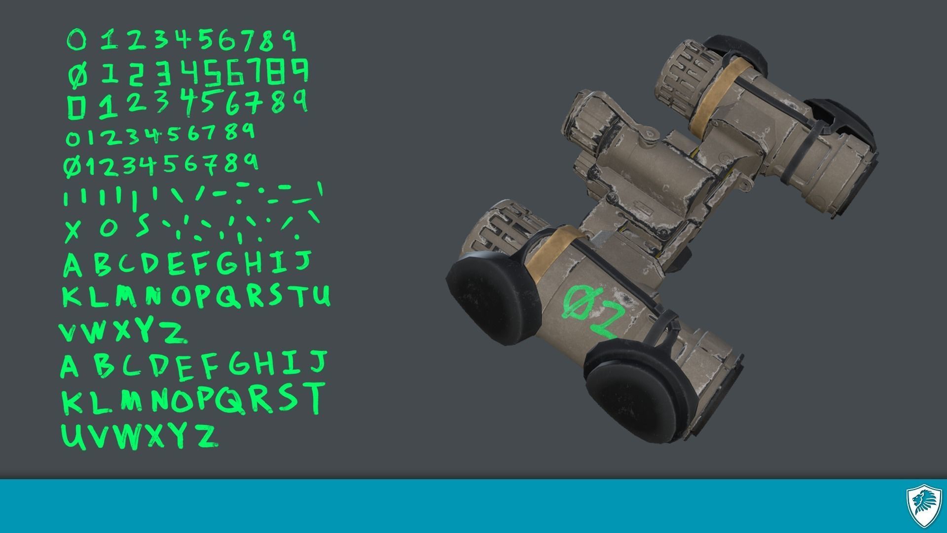 3D model Paint Pen Weapon Marker Alphas VR / AR / low-poly | CGTrader