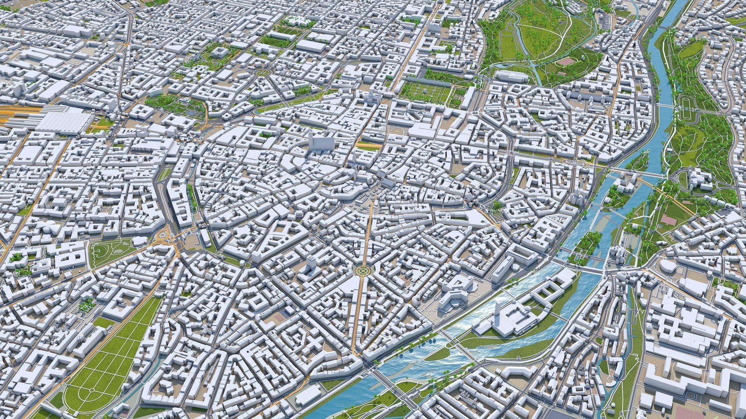 3D model Munich City Germany VR / AR / low-poly | CGTrader
