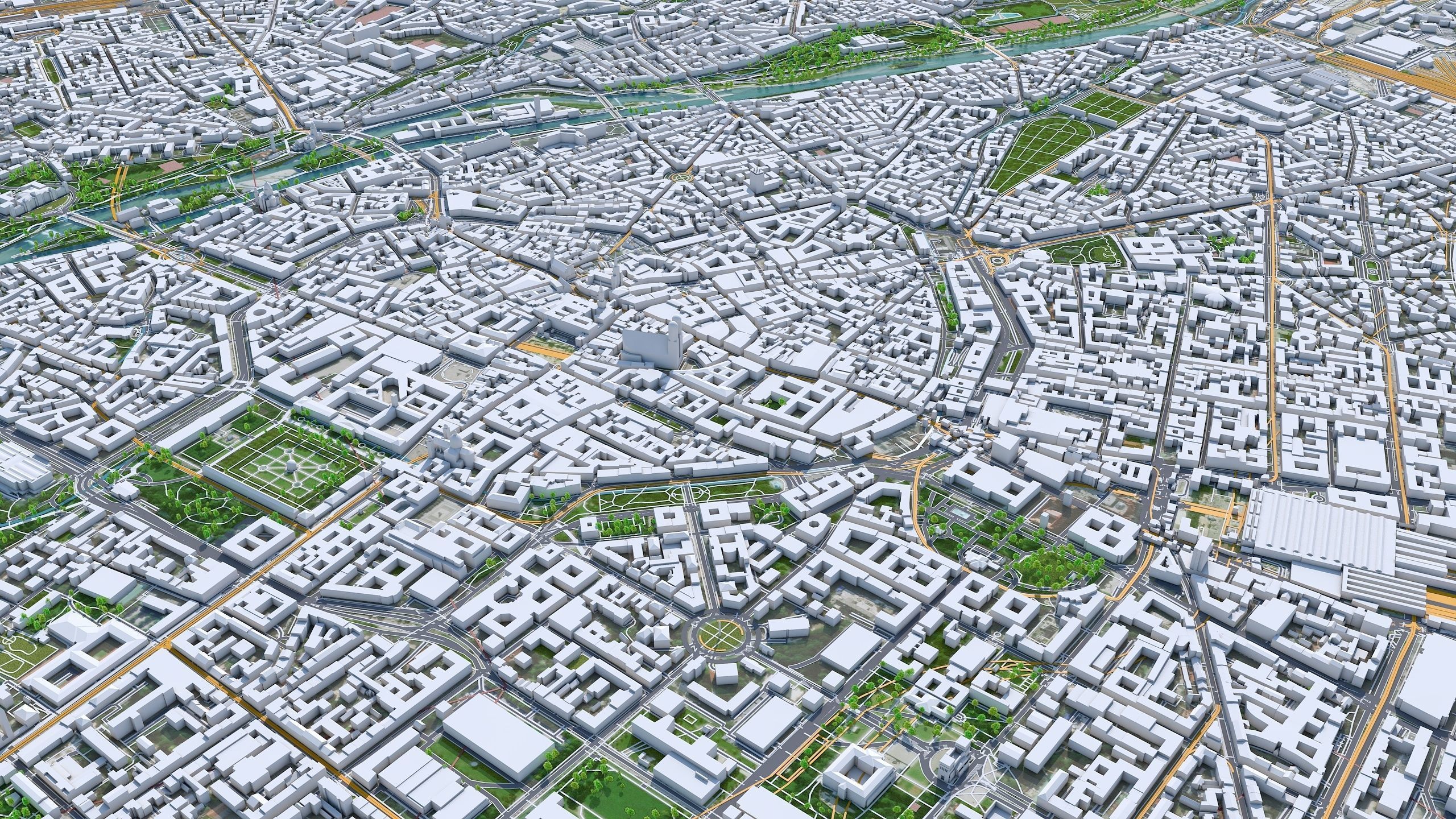 3D model Munich City Germany VR / AR / low-poly | CGTrader