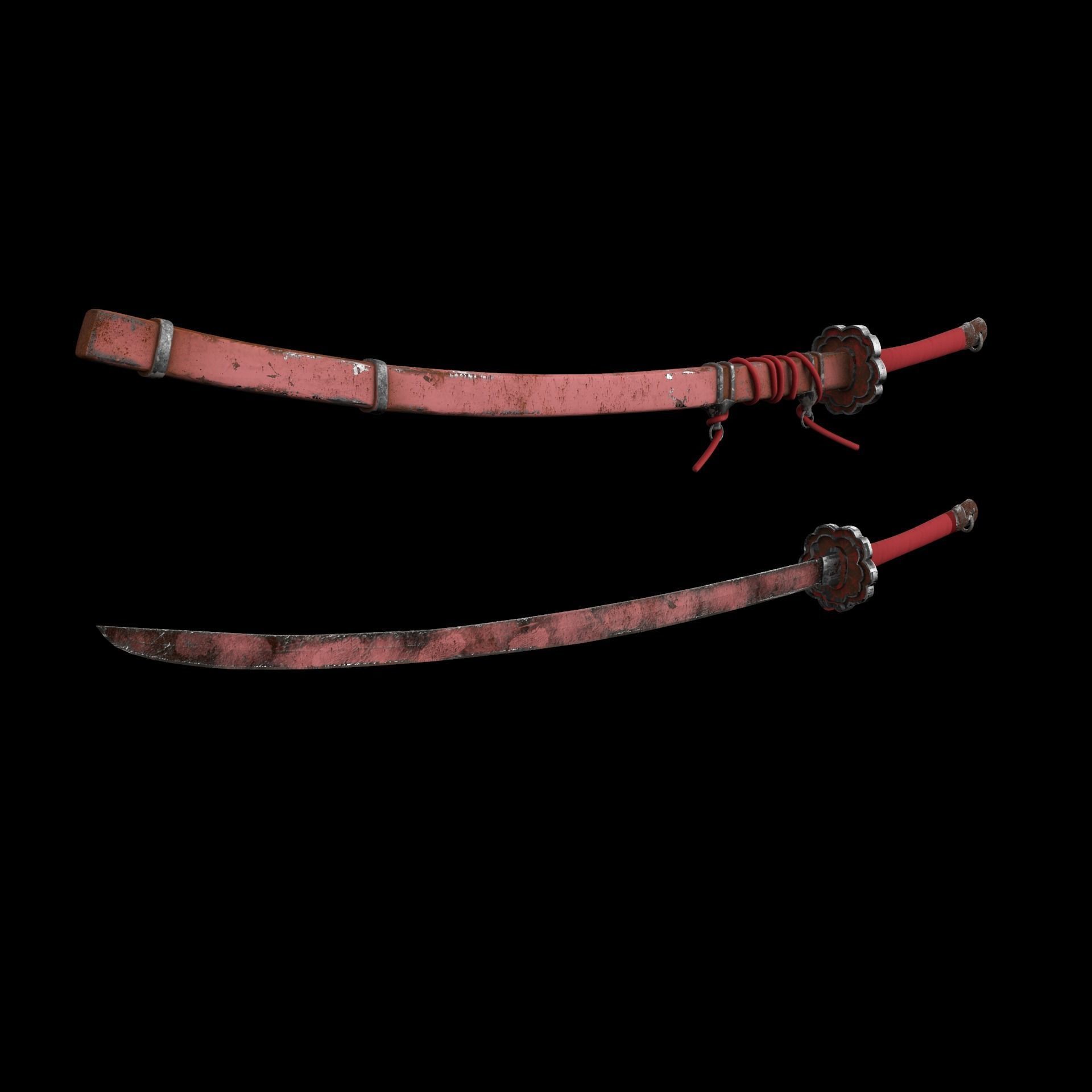 Kusabimaru and Mortal blade fanart from Sekiro 3D model | CGTrader