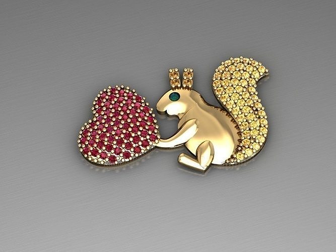 H229- Diamond NECKLACE 3D model 3D printable | CGTrader