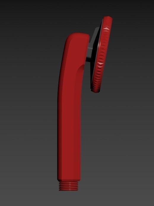 Basic shower head 3D model 3D printable | CGTrader