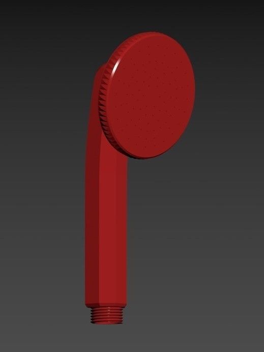 Basic shower head 3D model 3D printable | CGTrader