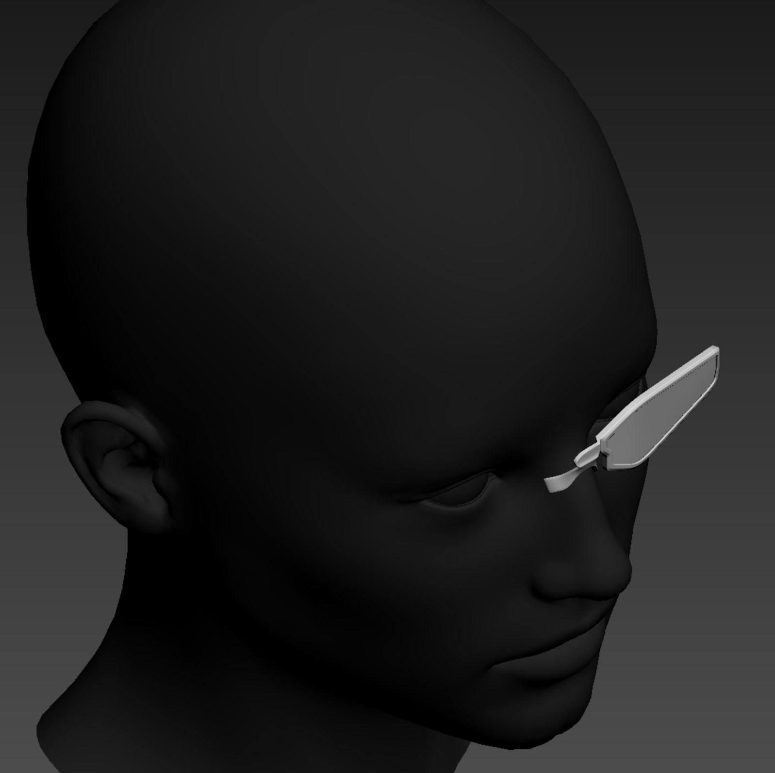 HighPoly Set of two Monocle for right and left eye 3D model | CGTrader