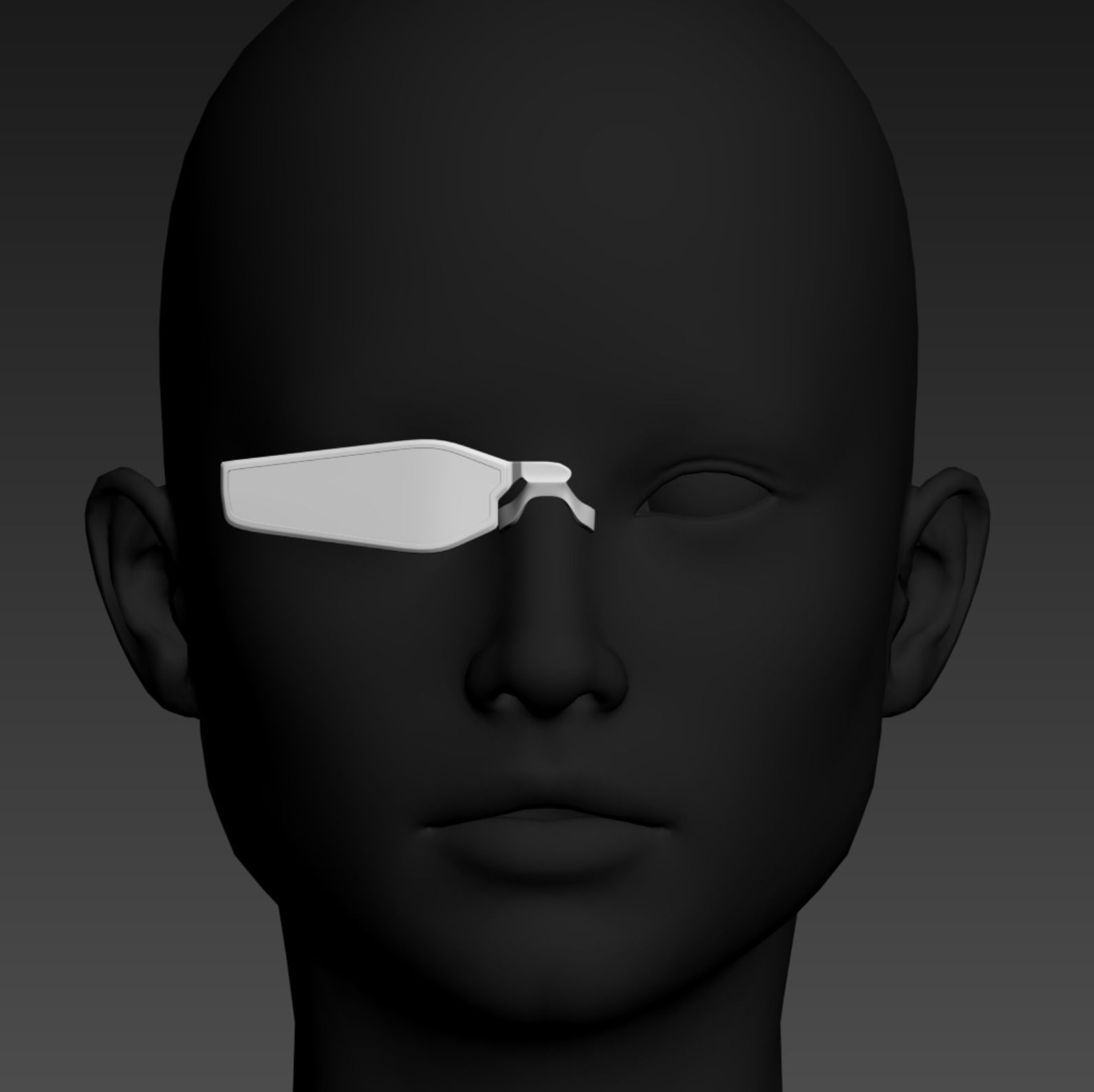 HighPoly Set of two Monocle for right and left eye 3D model | CGTrader
