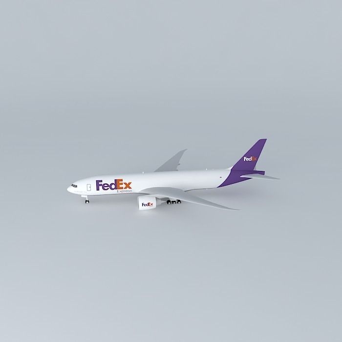 FedEx Express Boeing 777 F28 2013 free 3D model | CGTrader