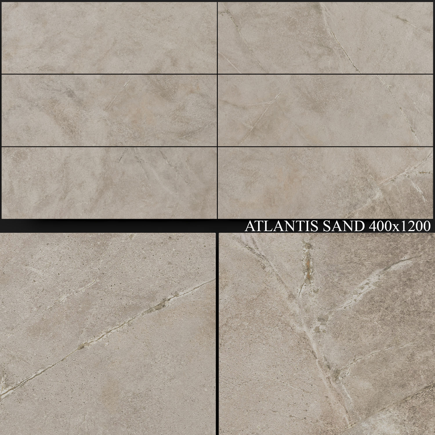 ABK Atlantis Sand 400x1200 3D model | CGTrader
