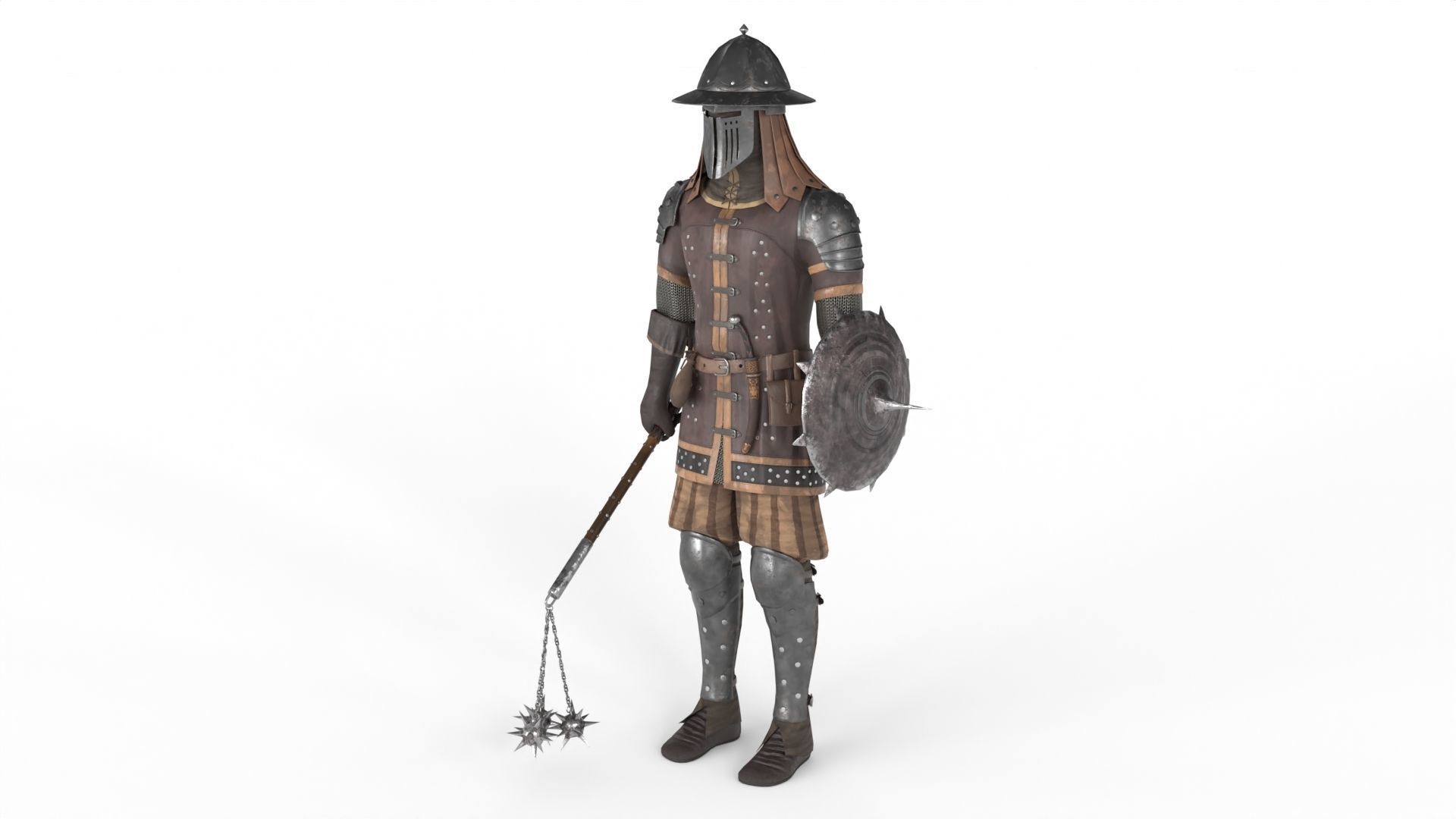 3D model Medieval Knight 01 VR / AR / low-poly | CGTrader